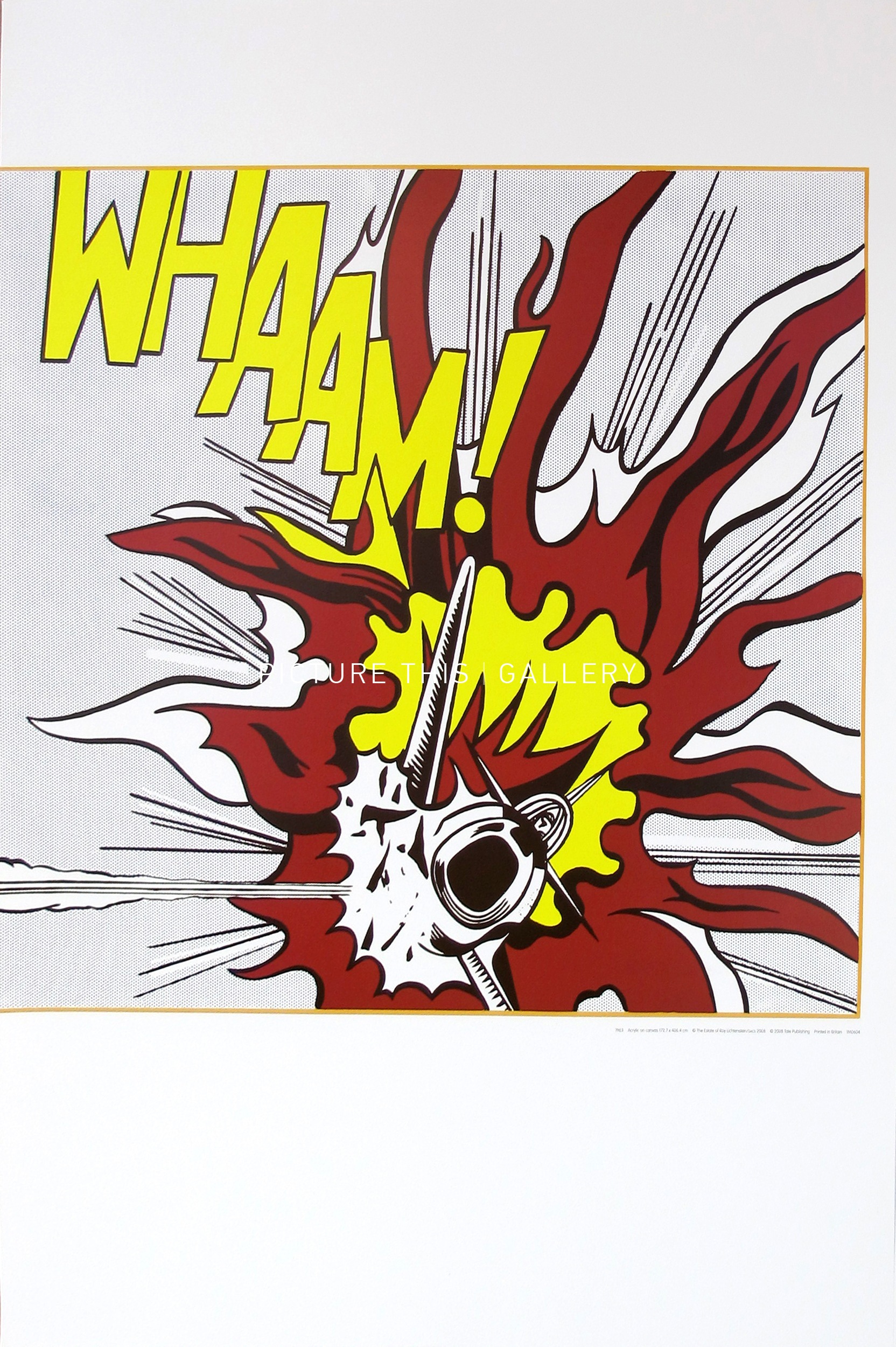 Picture This | G1989 - Whaam! Roy Litchenstein (Diptych)