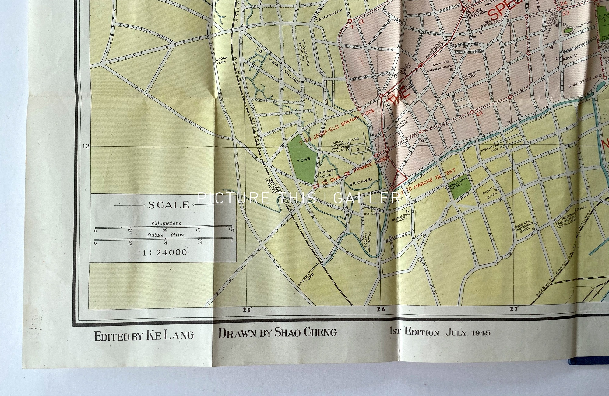 Picture This | M4038 New Map of Shanghai 1945